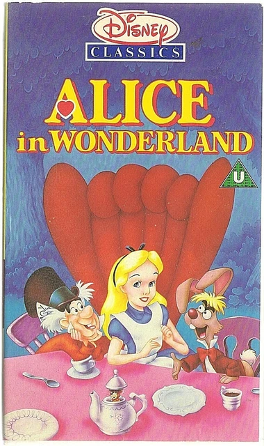 ALICE IN WONDERLAND Disney Animation Lewis Carroll Original Classic ...