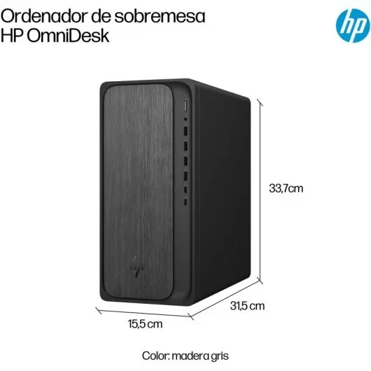 HP OMNIDESK DESKTOP M02-0005ns AMD Ryzen 7 8700G 16 GB DDR5 1TB SSD EUR ...