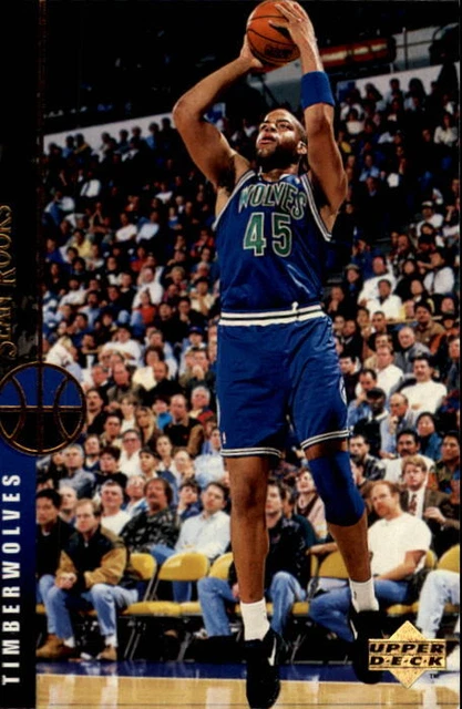 CARTE DE BASKETBALL 1994-95 Upper Deck Minnesota Timberwolves #244 Sean ...