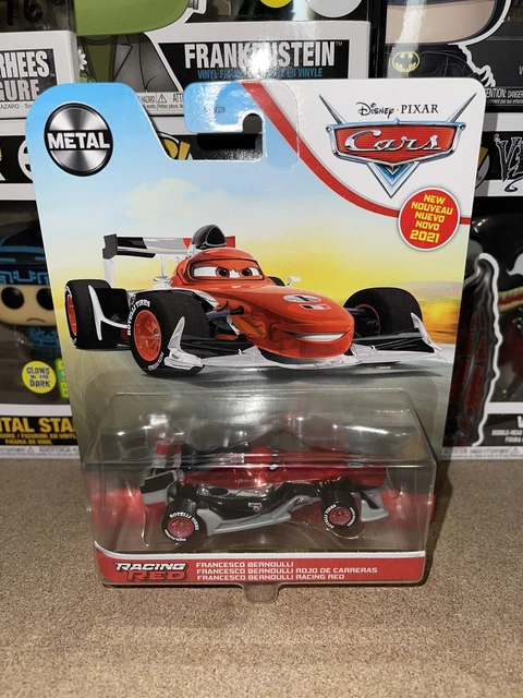 DISNEY PIXAR CARS FRANCESCO BERNOULLI 2020 metal series RACING RED ...