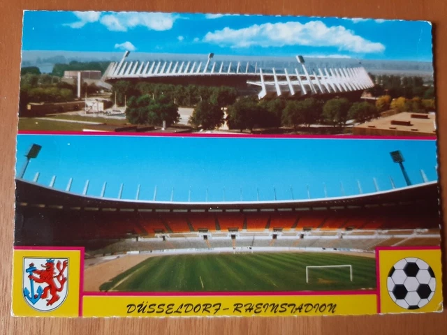 DUSSELDORF DUESSELDORF STADIUM Cartolina Stadio Postcard Stadion AK ...