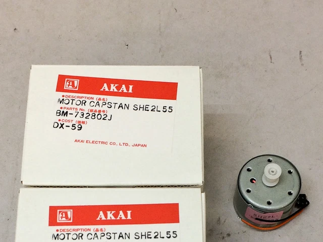 SANKYO CAPSTAN MOTOR SHE2L für Nakamichi, Pioneer, AKAI - Neu in OVP! EUR 44,00 - PicClick DE