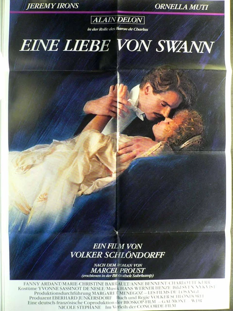EINE LIEBE VON Swann - Ornella Muti - Filmposter A1 84x60cm gefaltet ...