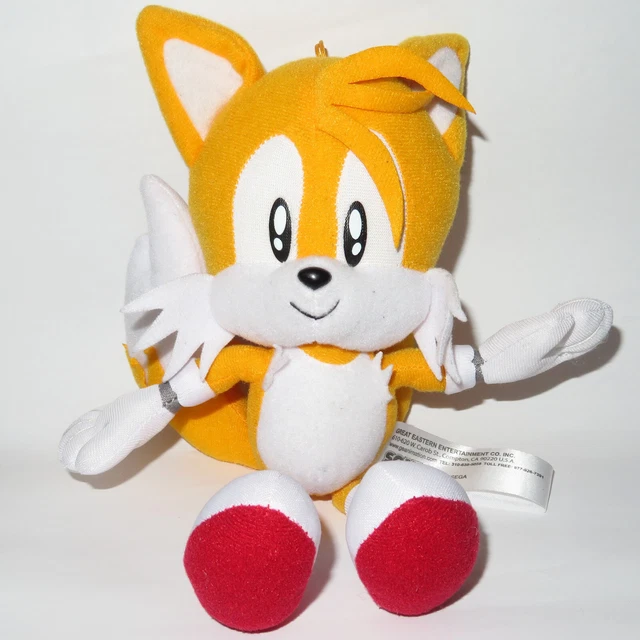 2016 8and Tails Plush Ge Great Eastern Soft Toy Sonic The Hedgehog Sega Us Import £3499 Picclick Uk