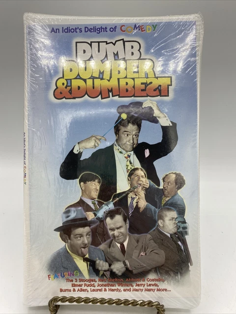 AN IDIOT’S DELIGHT Of Comedy Dumb Dumber And Dumbest VHS 1995 New ...