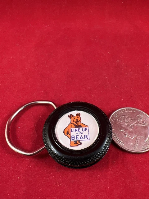 VINTAGE BEAR WHEEL Steering Tire Alignment Auto Car Service Repair ...