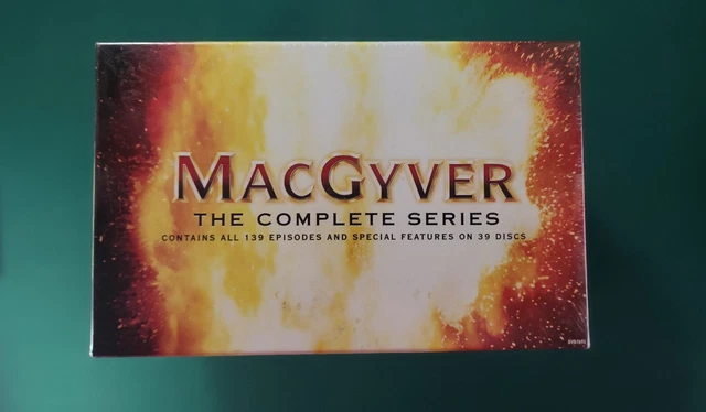 NEW SEALED MACGYVER The Complete Collection DVD Box Set 39 Discs 139 ...