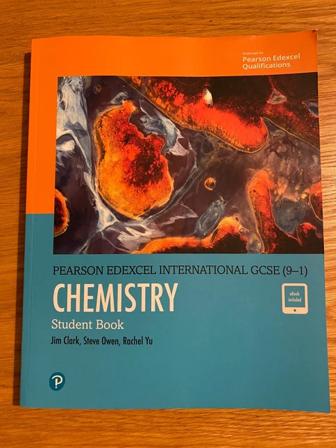 PEARSON EDEXCEL INTERNATIONAL GCSE 9-1 Chemistry Student Book includes ...