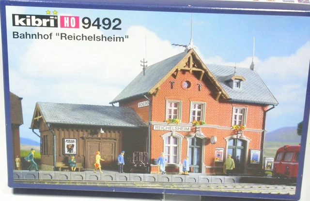 H0 BAHNHOF &REICHELSHEIM& Bausatz Kibri 9492 neuw. OVP EUR 26,50 - PicClick DE