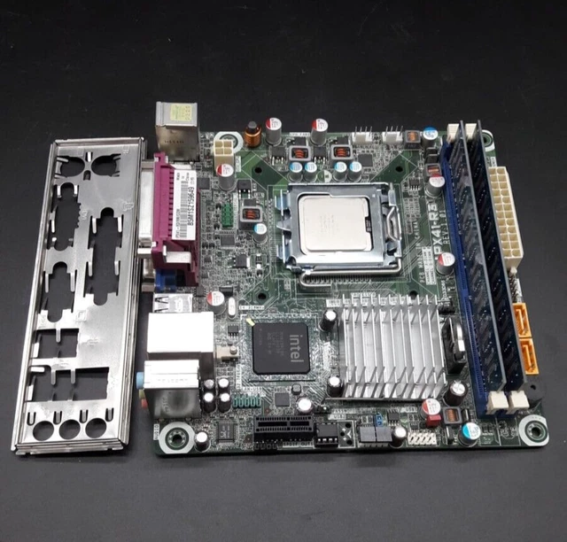 PEGATRON MOTHERBOARD IPX41-R3, Socket LGA775 4GB DDR3 MINI-ITX & BP £19.95 - PicClick UK
