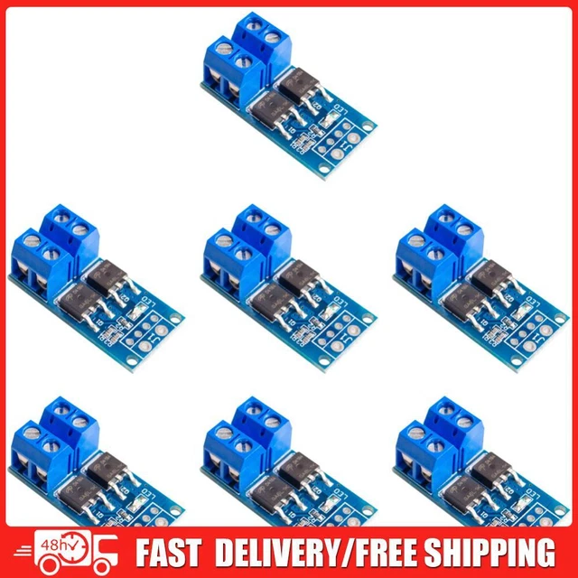 DC MOTOR SPEED Controller Module 15A Max 30A 0-20KHz for Lamp ...