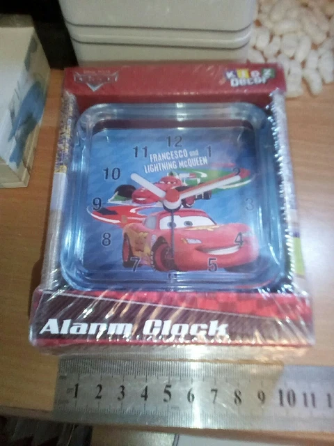 NICE DISNEY PIXAR Cars Alarm Clock,Lightning Mcqueen,10Cm, New £4.50 ...