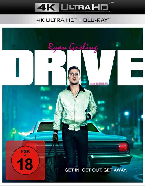 DRIVE (4K ULTRA HD) (+ Blu-ray) (4K UHD Blu-ray) Ryan Gosling Carey ...