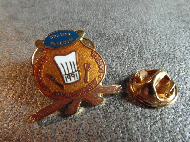 RARE PINS PIN'S - France Telecom 91 - Restaurant Administratif Raspail ...