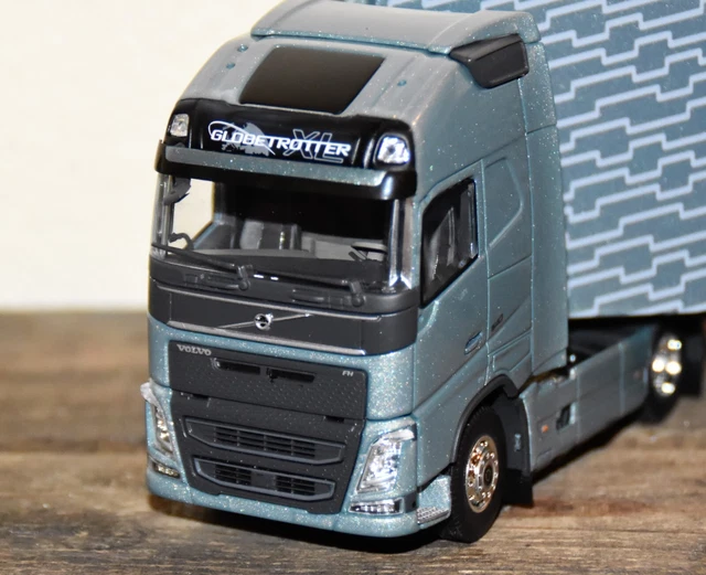 CAMION 1/50ÈME. VOLVO FH 540 4X2 semi-remorque frigorifique - vert ...