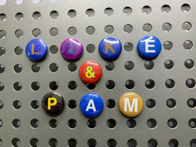 NYC TRANSIT SUBWAY Inspired Alphabet Letters & Numbers 1 inch Round ...