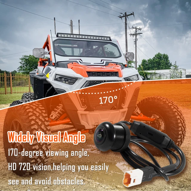 UTV FRONT CAMERA Kit for 2019-2022 Polaris RZR PRO XP Turbo S 4 1000 ...