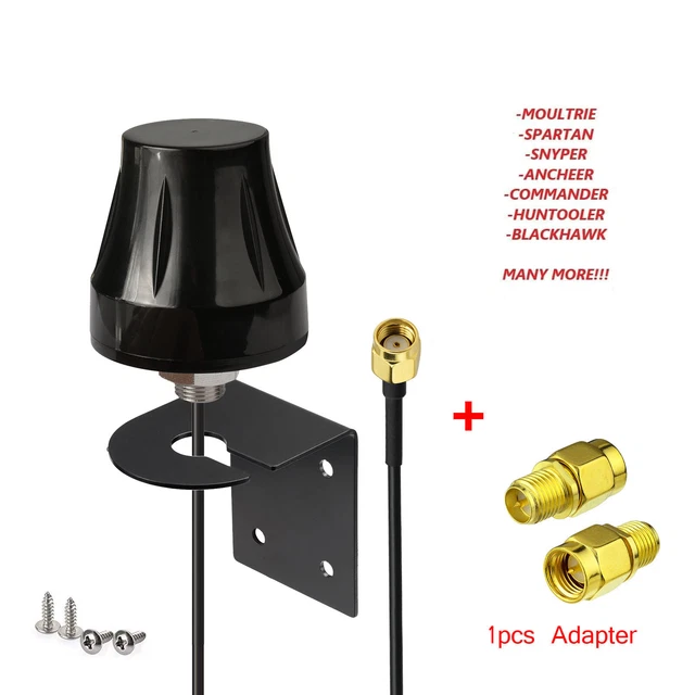 SPYPOINT LONG RANGE Antenna Covert Blackhawk Solar 4G Outdoor Cellular ...