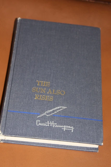 THE SUN ALSO Rises von Ernest Hemingway - Vintage Hardcover, 1954 ...