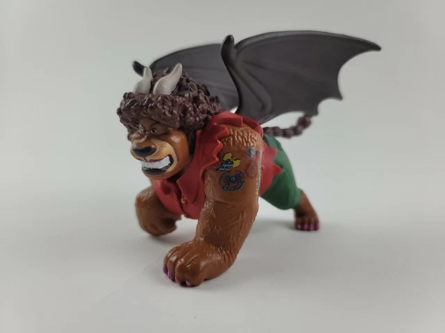 DISNEY PIXAR ONWARD Deluxe Cake Topper Figure Corey Manticore Miniature ...