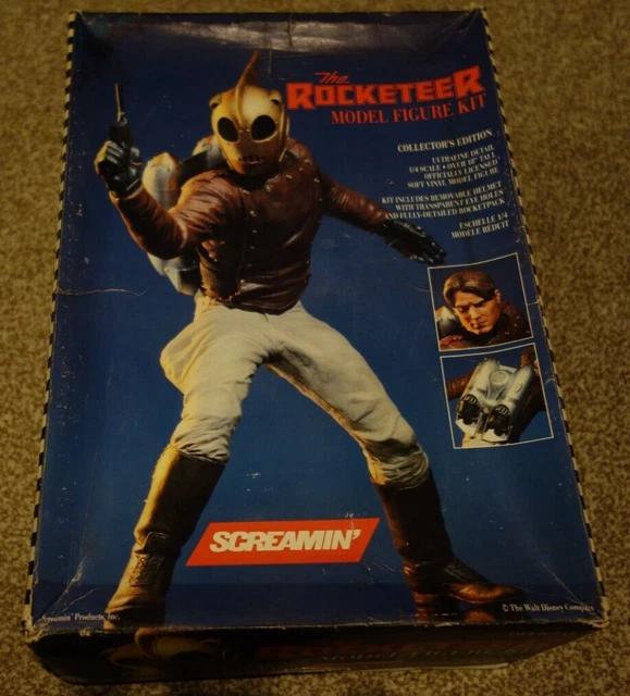 THE ROCKETEER SCREAMIN vinyl Model kit 1/4 Unmade/Unpainted £95.00 ...