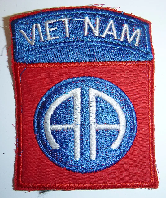 VIETNAM BANNER - Krieg Patch - US Army 82. Luftlandedivision - Farbton ...