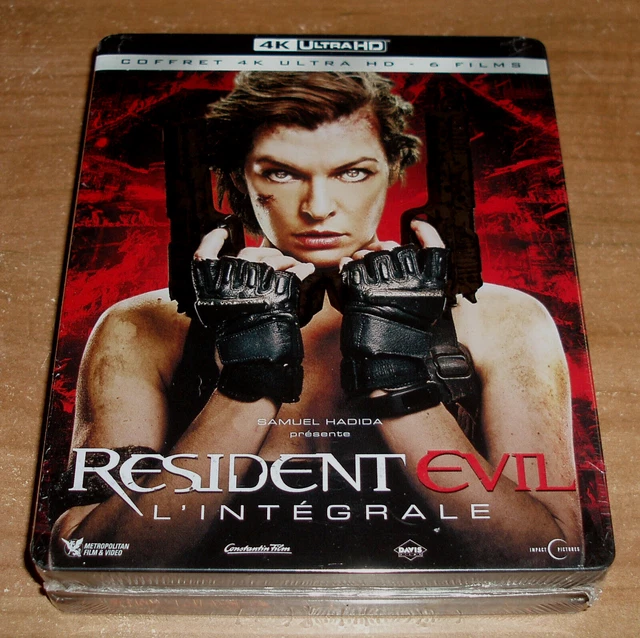 RESIDENT EVIL COMPLETE Collection 4K UHD Steelbook 6 Movies New Sealed ...