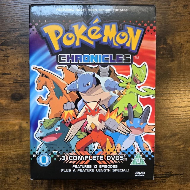 POKÉMON CHRONICLES 3 Complete DVD Box Set - Volume 1, 2 And 3 $39.99 ...