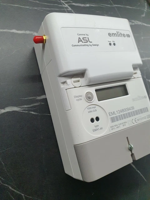 EMLITE SMS ELECTRIC Meter ASLH382 Automatic Meter Reading by GPRS2yd £ ...