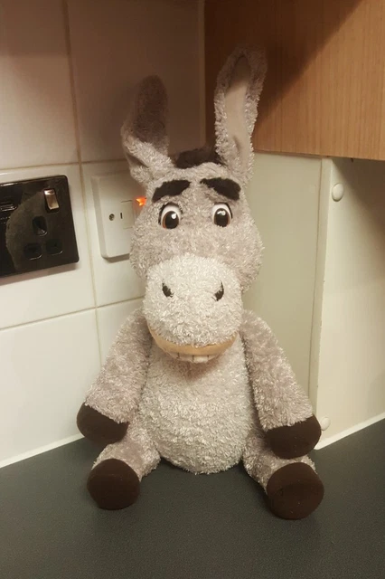 DREAMWORKS SHREK THE Third Yap & Nap Donkey Interactive Talking Toy ...