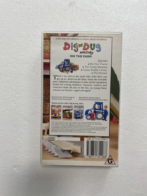 DIG AND DUG With Daisy On The Farm (1993) VHS TAPE - Cartoon ...