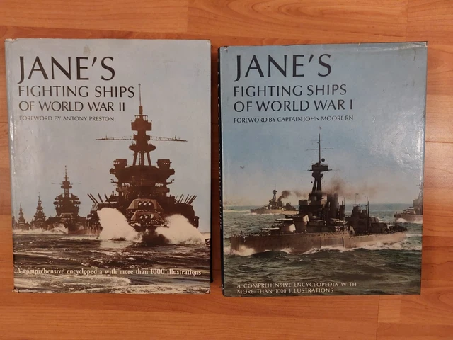 JANE'S FIGHTING SHIPS of World War I and II £12.00 - PicClick UK