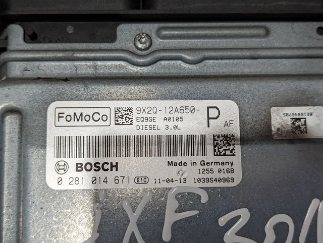 JAGUAR XF X250 3.0 Diesel Engine Ecu Control Module 9X2Q-12A650-Paf £22 ...