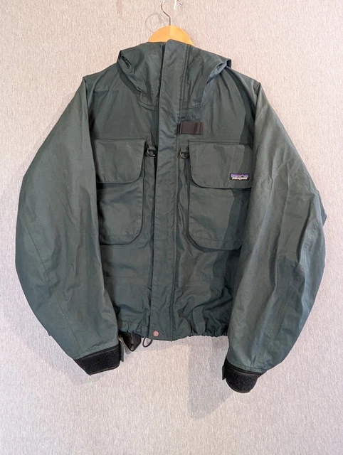 PATAGONIA MEN'S SST Wading Jacket Large Green Style 81785 Fly Fishing ...