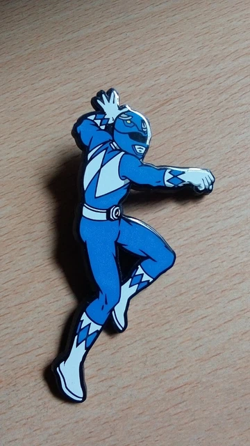 BILLY CRANSTON BLUE Power Ranger Power Rangers Badge 1994 £1.50 ...