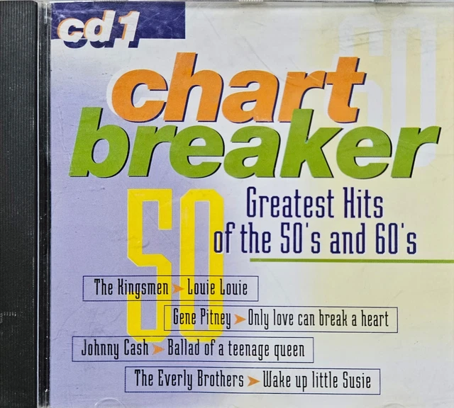 CHART BREAKER - Greatest Hits Of The 50's And 60's CD 1 EUR 2,99 ...