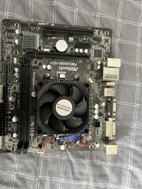 GIGABYTE F2A78M-HD2 MATX Motherboard for AMD Socket FM2 CPUs With Ram ...