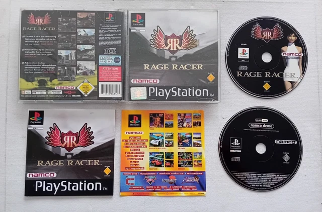 RAGE RACER & Namco Demo Ps1 Game Complete £20.90 - PicClick UK