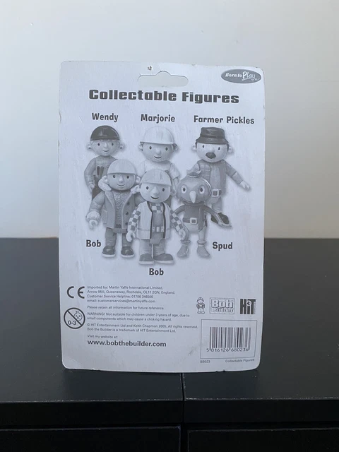 RARE BOB THE Builder SPUD 4" Action Figure New sealed 2005 hit vtg £22. ...