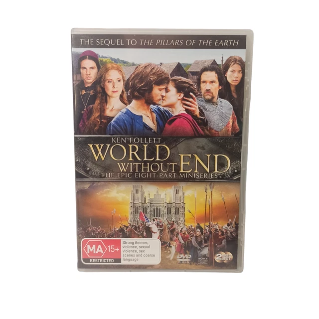 WORLD WITHOUT END DVD TV MIni-Series Pillars Earth Period Drama ...