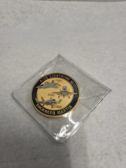LOCKHEED MARTIN NORTHROP Grumman Bae Systems F-35 Challenge Coin £17.78 ...