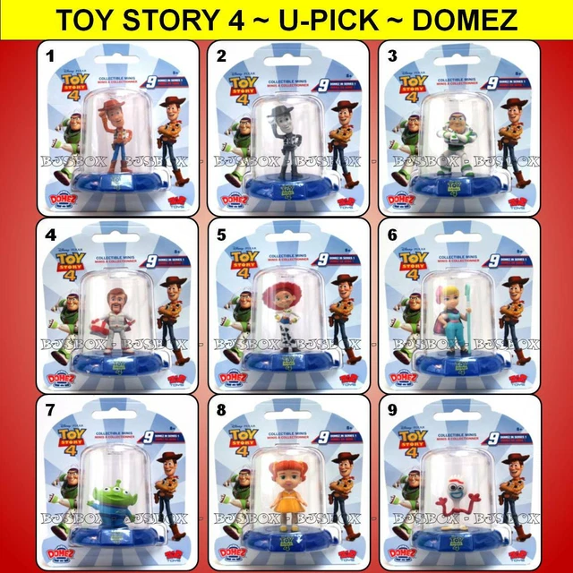 DISNEY PIXAR TOY Story 4 U-Pick 9 Models Domez Collectible Movie ...