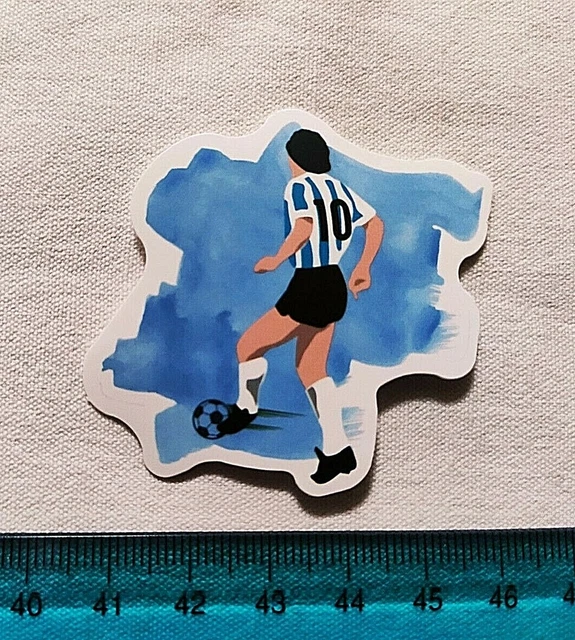 DIEGO MARADONA ARGENTINA Napoli 10 Adesivo Autocollant Sticker Original ...