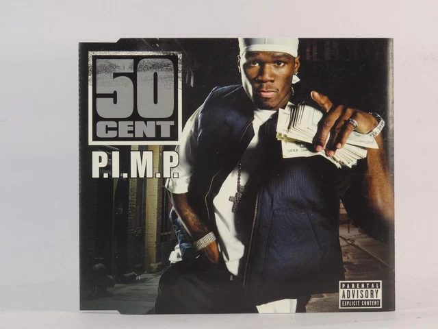 50 CENTS P.I.M.P. (G81) 4 pistes CD pochette photo unique INTERSCOPE ...