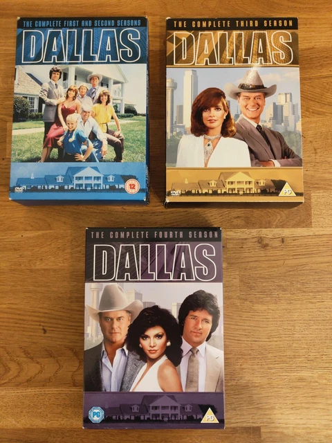 DVD - DALLAS Complete Seasons 1-4 DVD Bundle Collection TV Series PAL ...