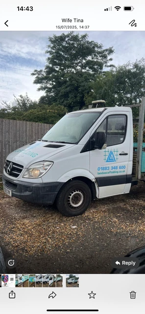 MERCEDES SPRINTER EXTRA Long Wheel Base 07402958004 £3,500.00 - PicClick UK