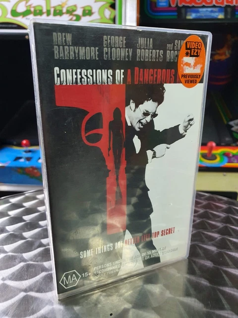 CONFESSIONS OF A Dangerous Mind - VHS Movie - Video Tape - Big Box Ex ...