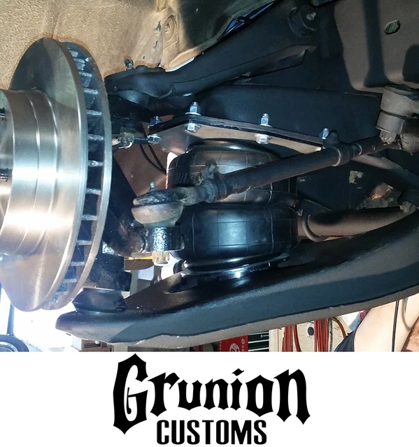 65-72 CHEVY C10 Front Rear Air Bag Suspension Bolt On Kit Tank ...