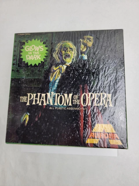 VINTAGE 1969 AURORA "The Phantom Of The Opera" Factory Sealed Model Kit ...