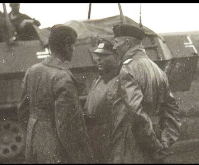 RARE 16TH PANZER General Photo- German WW2 Knights Cross- KIA- Hans ...